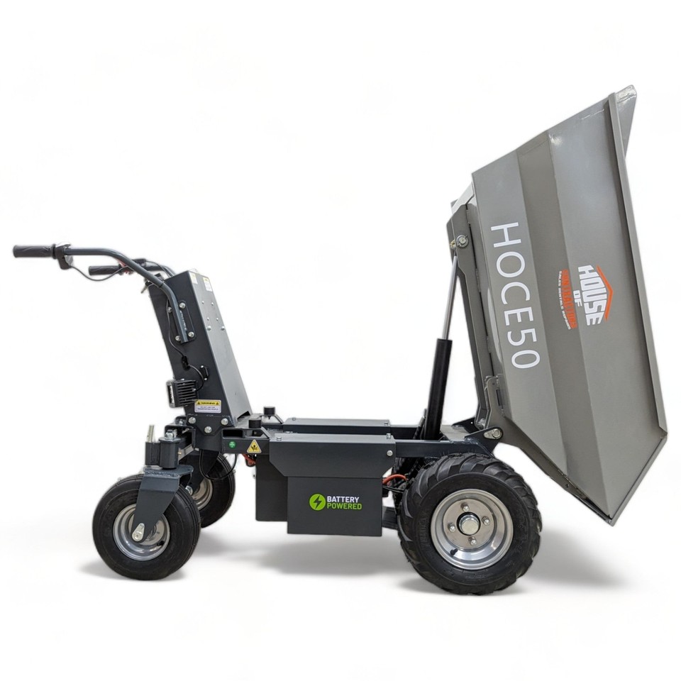 HOC HOCE50 Electric Dumper Buggy 500 Kg (1102 Lb) Load Capacity, 120V ...