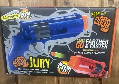 Umarex REKT Jury Revolver BLUE C02 Powered Foam Dart Launcher- New ...