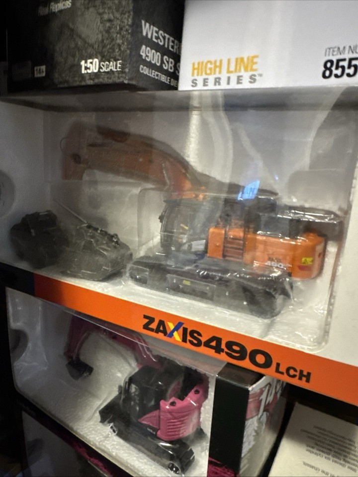 1/50 hitachi 490 With Quick coupler And Buckets "CAST METAL" | eBay