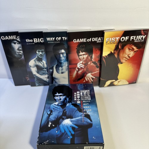 Bruce Lee Ultimate Collection Box Set (DVD, 2005) Martial Arts pre ...