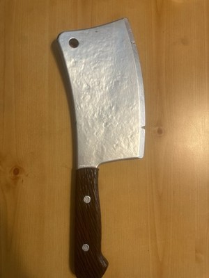 17” Foam Butcher Knife Prop Halloween Cleaver | eBay