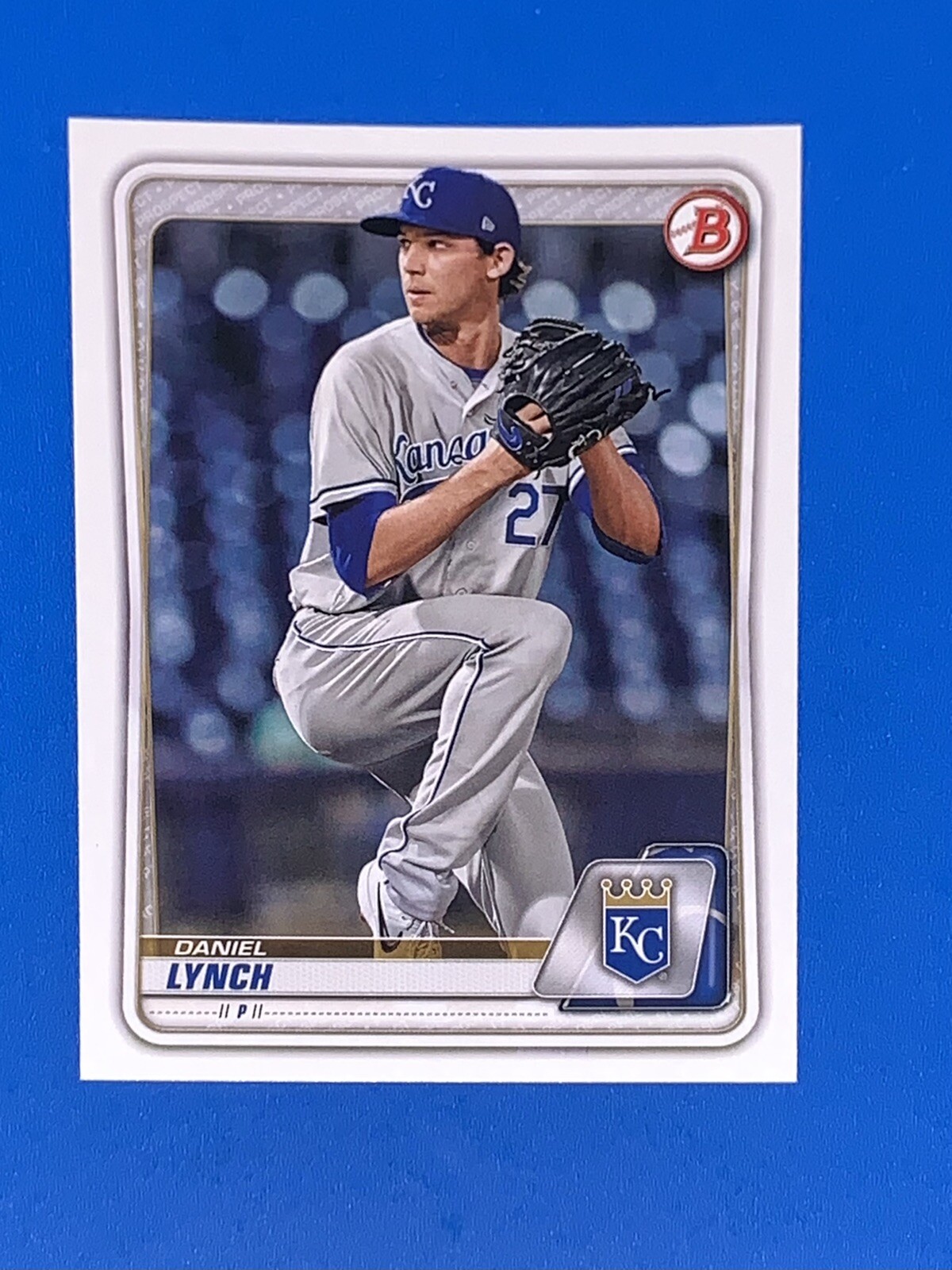 2020 Bowman Draft Daniel Lynch Baseball Card #BD-75 Kansas City Royals ...