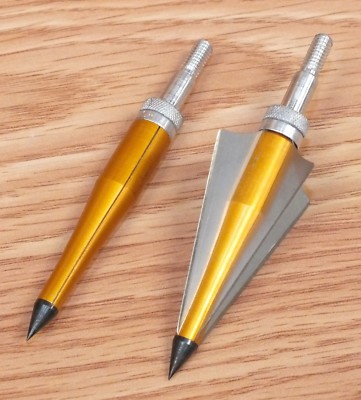 Vintage Genuine Satellite Broadhead Metal Archery Arrow Head Parts Only ...