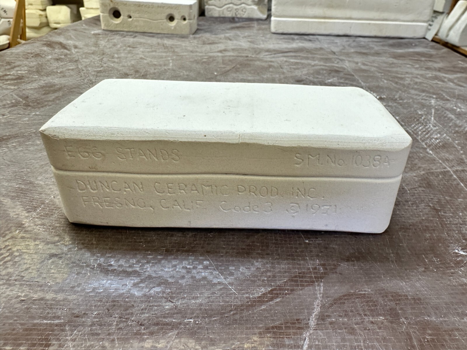 VINTAGE DUNCAN CERAMIC MOLD SM-1038A EGG STANDS | eBay