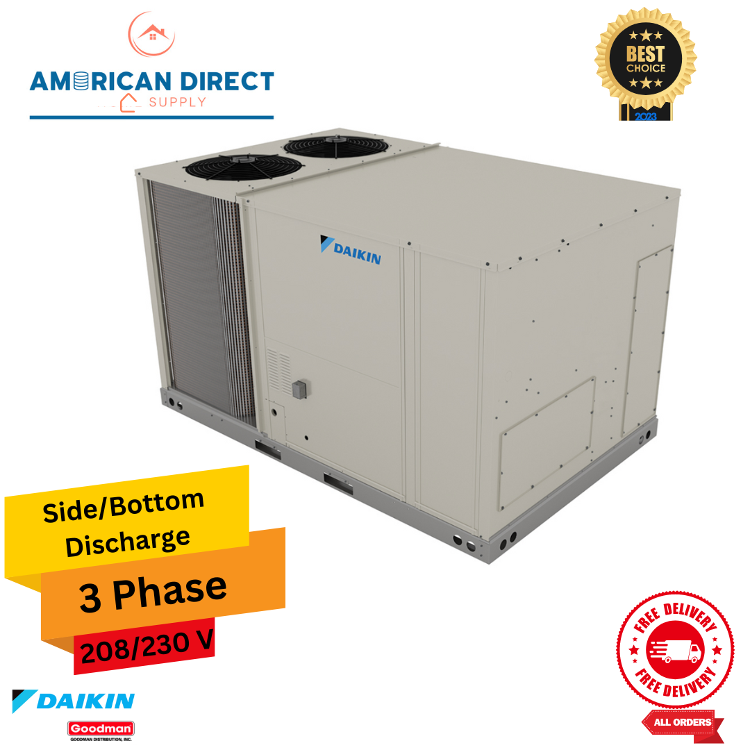 7.5 Ton DAIKIN Packaged Unit 14 SEER 208/230V 3 Phase Single Stage | eBay