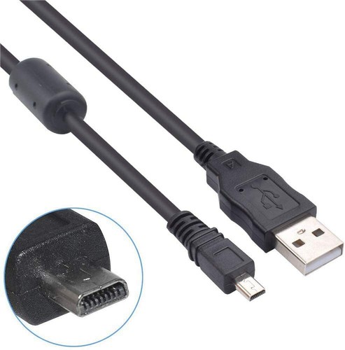 USB Data Sync UC-E6 Cable for Nikon D3300, D5300, D5500, D7200, D750 ...