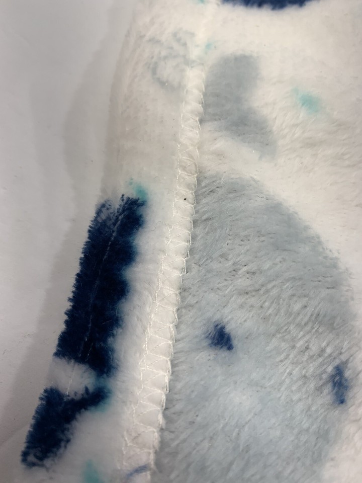 CribMates baby Blue whale Lovey security toy Plush crib grip hold small ...