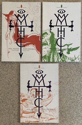 MYTHIC # 1 2 3 (2015) IMAGE COMICS 1ST PRINTS PHIL HESTER! JOHN McCREA ...