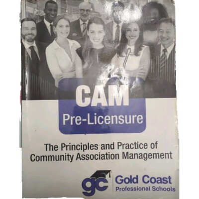 CAM Pre-licensure The Principles And Practice Community Association ...