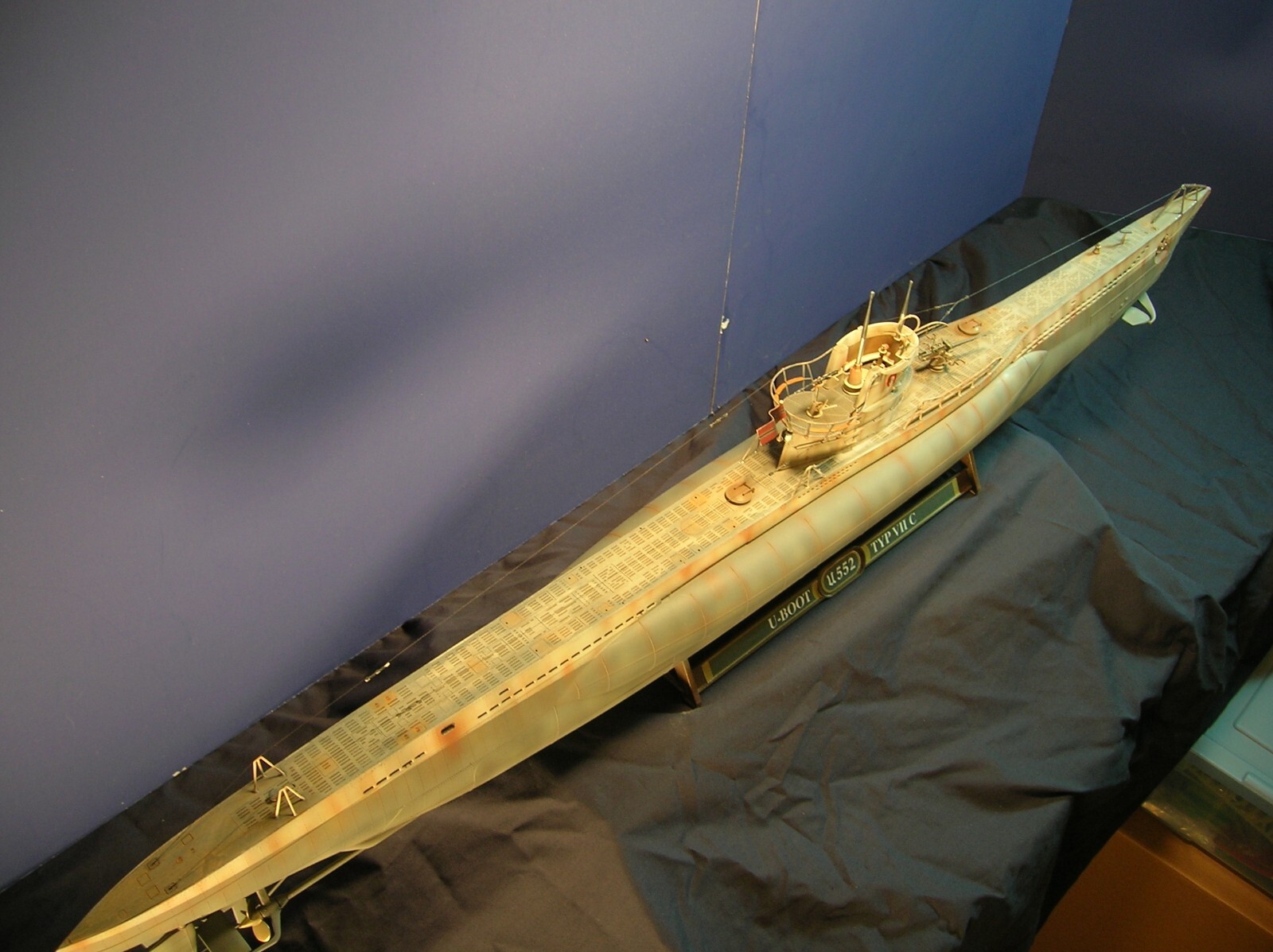 German U Boat Model/ WWII Type VIIC/ wolfpack Pro Built BEAUTIFUL | eBay