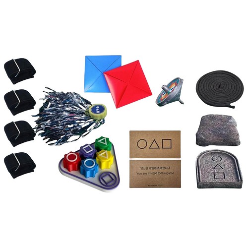 Korean Folk Game Set Gonggi Jack Stone Pebbles Set for Board Game Party ...