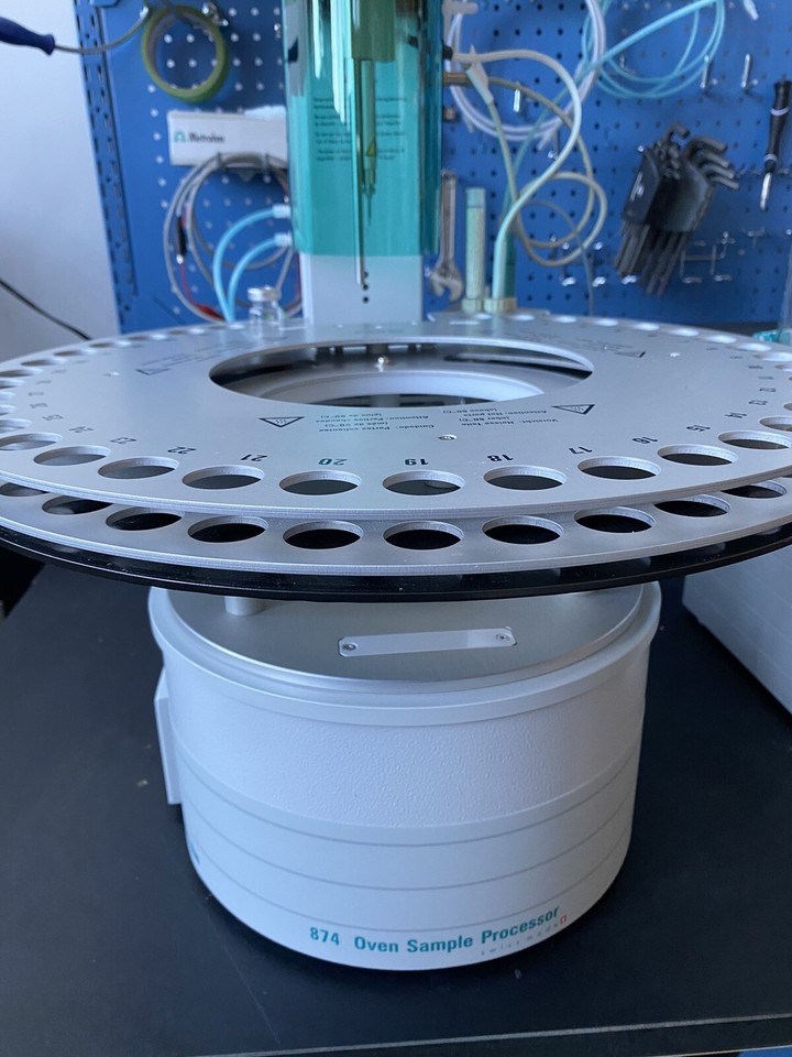 Metrohm 890 Titrando 874 Oven Sample Processor KF Cannabis Method Tiamo ...