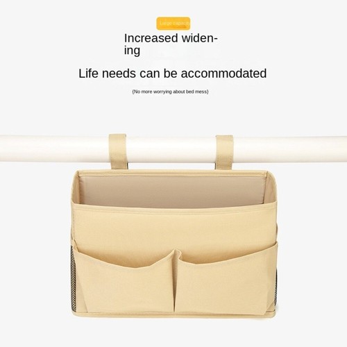 Reusable Bed Sofa Side Pouch Bag Bunk Bed Organization Dormitory Bedside | eBay Australia