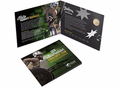 4 X AUSTRALIA 2016 PARALYMPIC - $2 PARALYMPICS TEAM COLOURED COIN ON ...