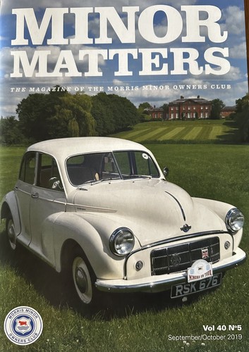 Fully restored 1951 Morris Minor 4 door MM white saloon 918cc side ...