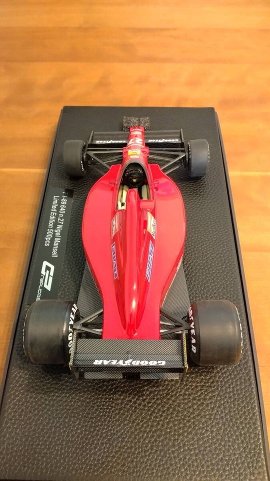 1/18 GP REPLICAS FERRARI F1-89 640 #27 1989 NIGEL MANSELL Ferrari Nigel ...