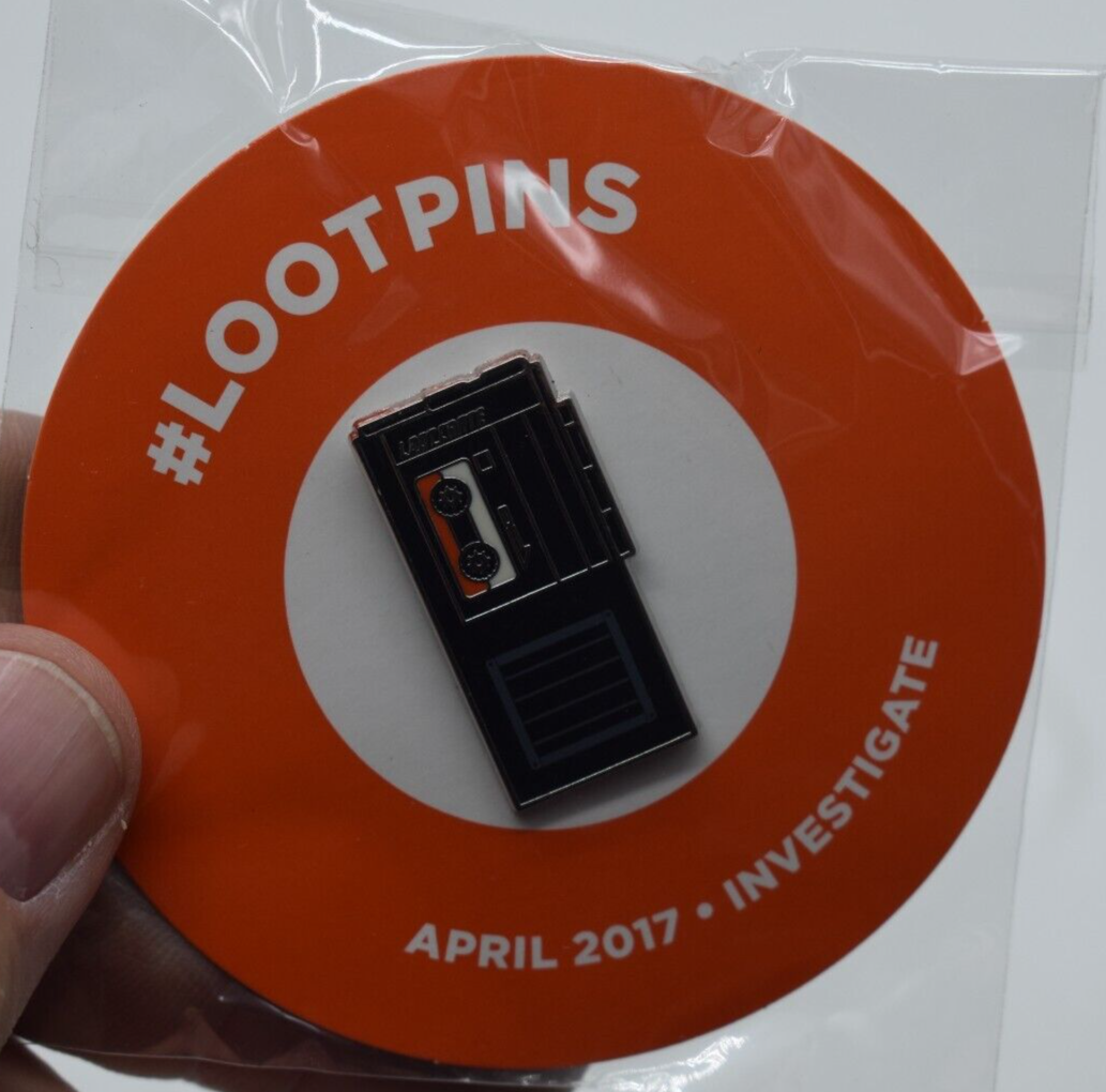 April 2017 Investigate Loot Crate Lootpins Collectable Pins FAST SHIP ...