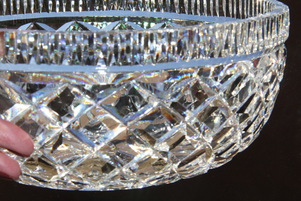 Waterford Crystal Bowls Old Patterns Vintage WATERFORD Cut CRYSTAL