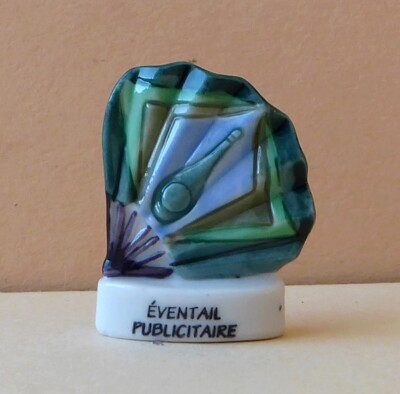Fève Les Eventails Publicitaires - 2005 - Un Eventail | eBay
