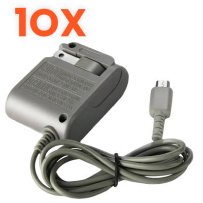 10X AC Adapter Home Wall Charger Cable for Nintendo Ds Lite/ DSL/ NDS ...