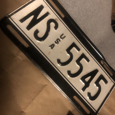 U.S. Diplomat Military Army Government License Plate USA Obsolete | eBay