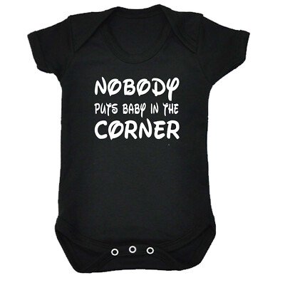 Babygrow Baby Nobody Puts Baby - Funny Babygrow Baby | eBay Australia