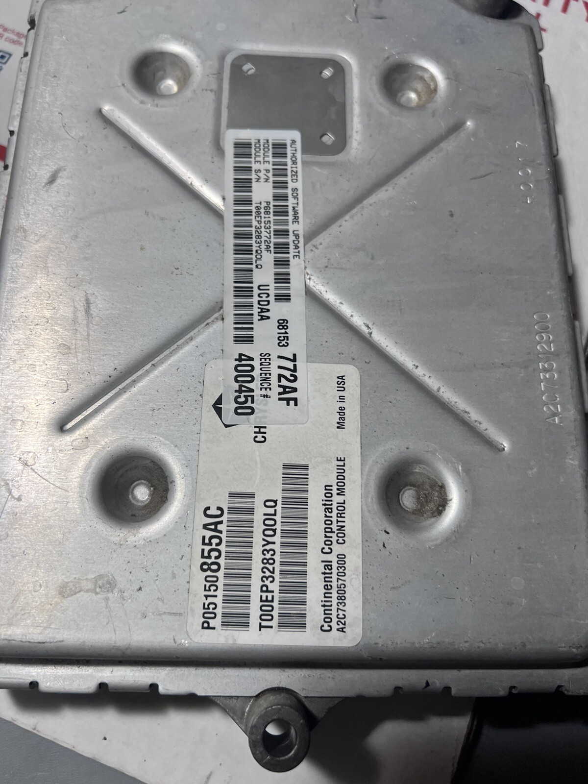 2014 DODGE RAM 1500 ENGINE ECM ENGINE CONTROL MODULE 5.7L P68153772AF ...