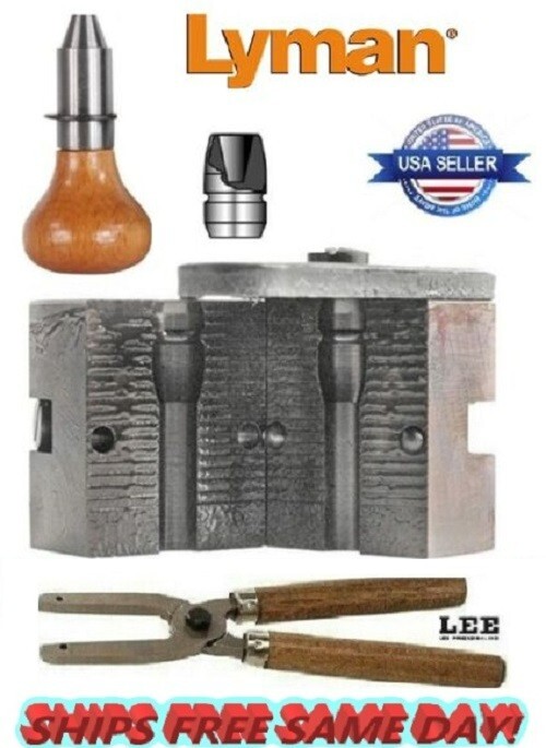 Lyman 1 Cav Mold w/ Handles for H.Pt Mold 9mm / 38 Spec, 356 Dia,124 ...
