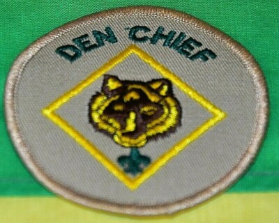 DEN CHIEF POSITION PATCH (2010-2014), TAN BRD, "BSA 2010" BACKING, MINT ...