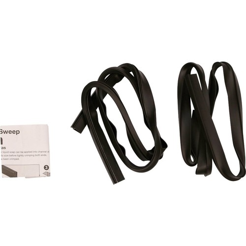 Larson 38 In. Black Storm Door Sweep Insert (2-Pack) CH9030501 Larson ...