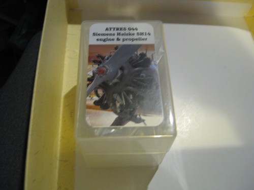 Siemens Halske SH14 engine & Propeller by Aviattic ATTRES 044 resin 1/ ...