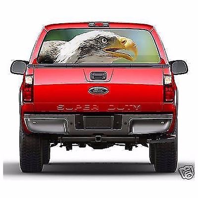 Eagle Rear Window Truck Decal fits Ford Chevrolet Dodge MG9102 | eBay