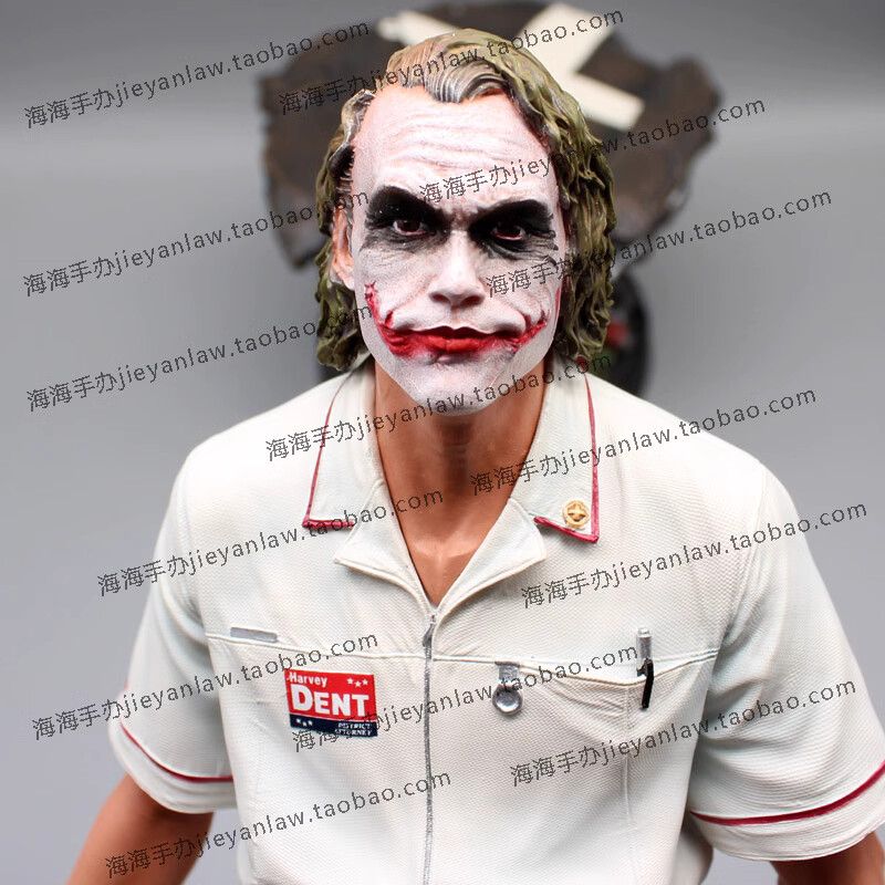 HUGE 22in 1/4 Resin Statue Figure Dark Knight Joker Heath Ledger ...
