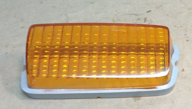 Vintage 1970 Ford Mustang LH Sae-pi-70-cr Parking Light Lens for sale ...