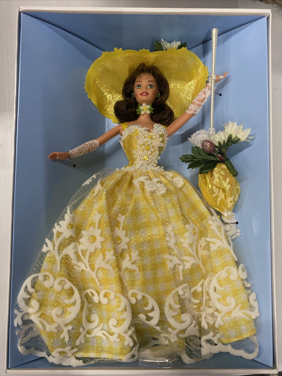 SUMMER SPLENDOR BARBIE DOLL 1996 ENCHANTED SEASONS MATTEL 15683 Vintage ...