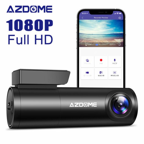 AZDOME M300S 4K+1080P Smart Voice Dual Dash Cam with GPS and WiFi ...