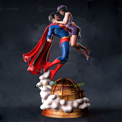 1/8 1/6 Superman and Lois 3D Print GK Figure Model Kits Unpainted ...