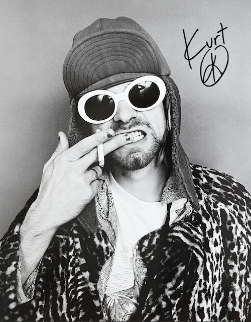 Kurt Cobain Poster Sunglasses
