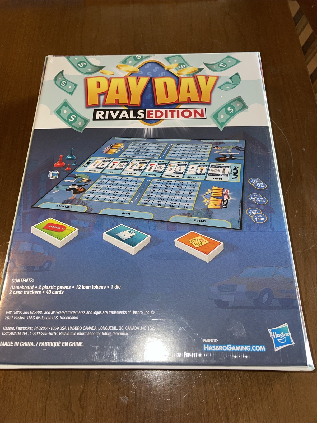 Hasbro Gaming PAY DAY! Rivals Edition 2 Players Ages 8+ NEW Sealed | eBay