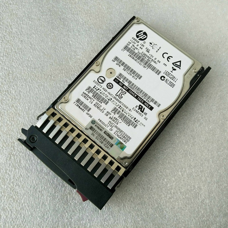 HP 581286-B21 HP 600GB 10K 2.5" 6G SAS HDD DP 581311-001 | eBay