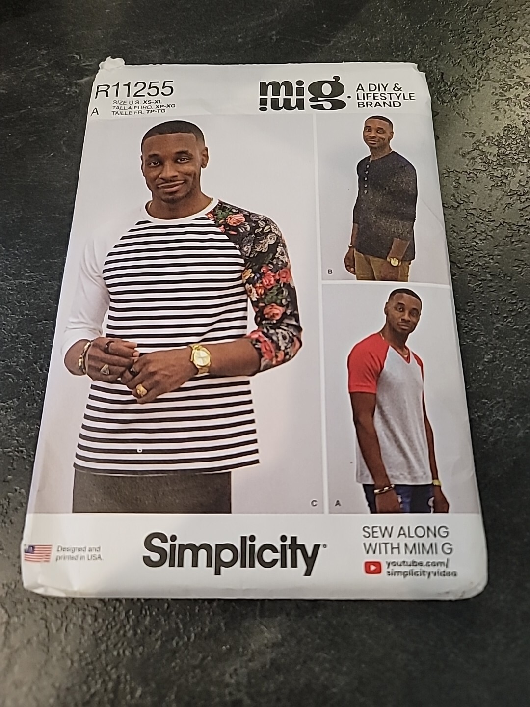 SIMPLICITY Sewing Pattern R11255 MEN'S KNit Top Xs-Xl Mimi G UNCUT(3003 ...