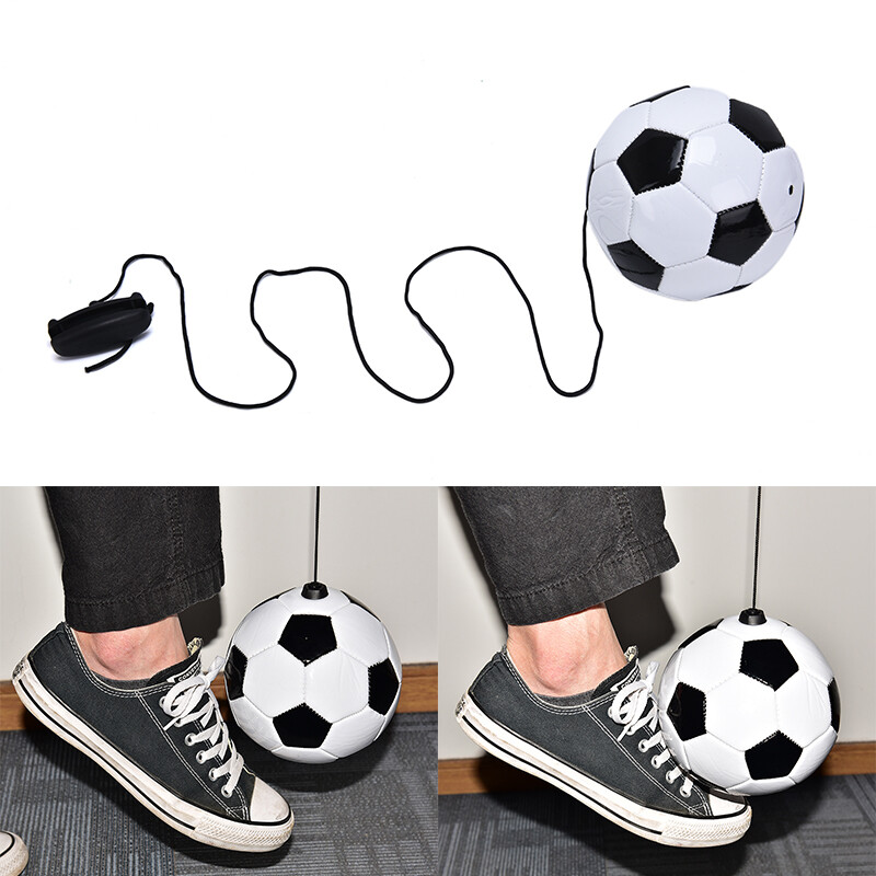 1pc Football Training Kick Soccer Ball With String Kids Beginner ...