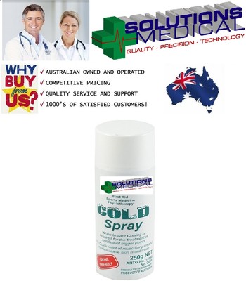 Cold Spray 250g Injuries Broken Skin Muscular Pain Sports Injuries ...