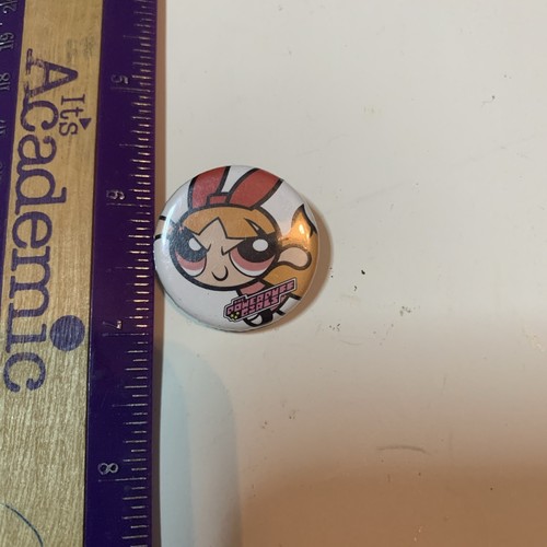 Vintage Cartoon Network 2000 Powerpuff Girls Blossom 1 1/2 Inch Pin ...