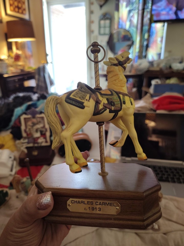 Charles Carmel Coney Island Carousel Horse 1913 | eBay UK