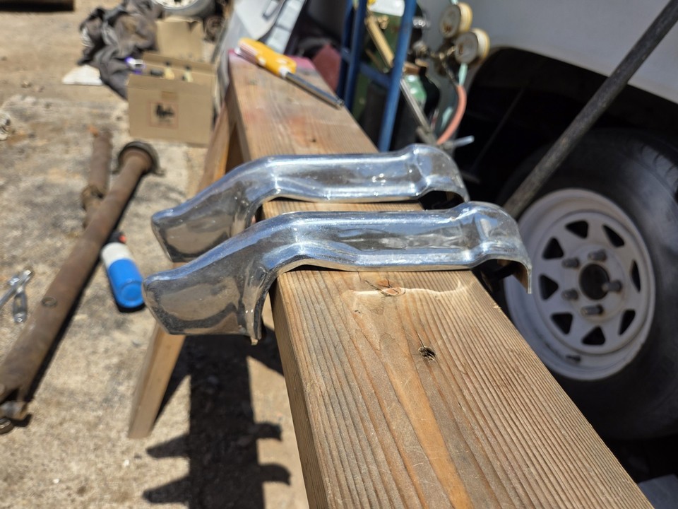 1964 1965 Chevelle Rear Bumper Guards W/ Hardware | eBay