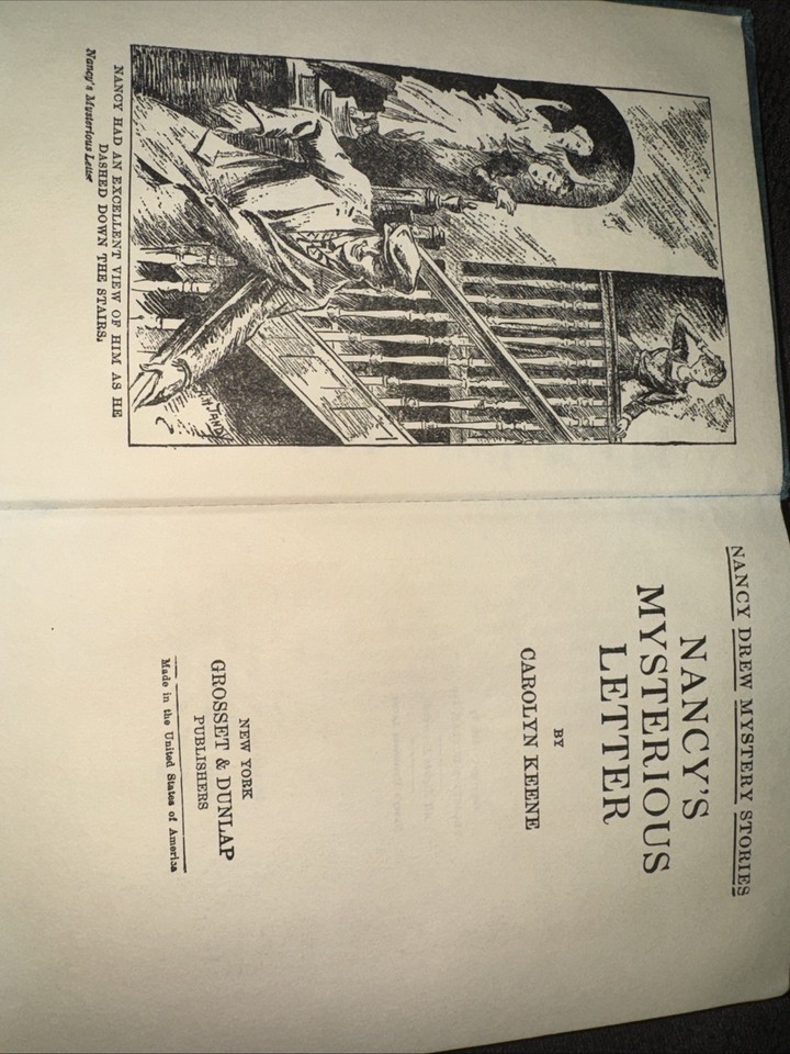 Nancy Drew - Nancy's Mysterious Letter 1932 Carolyn Keene | eBay