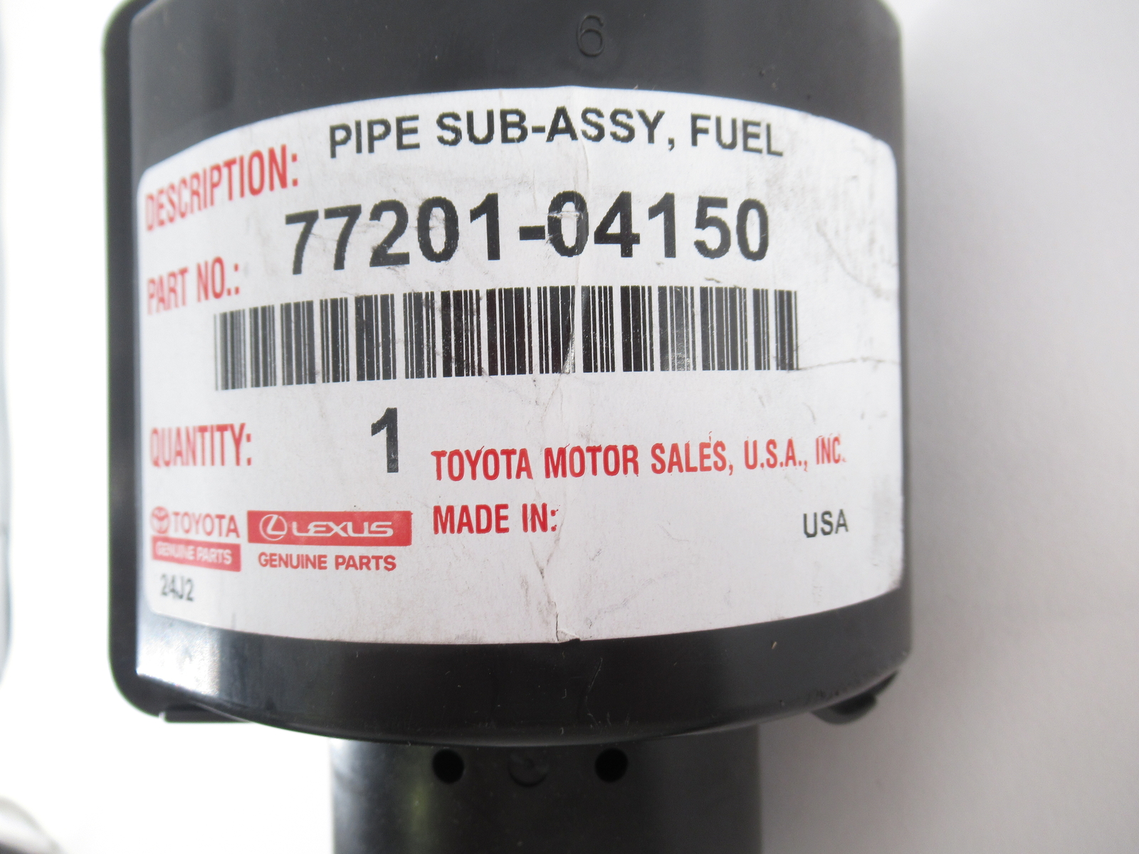 Genuine OEM Toyota 77201-04150 Fuel Filler Pipe Assy 2018-2023 Tacoma ...