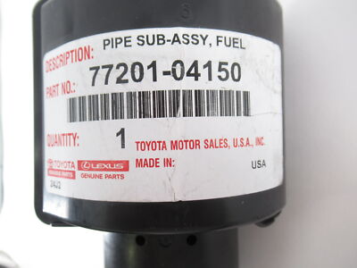 Genuine OEM Toyota 77201-04150 Fuel Filler Pipe Assy 2018-2023 Tacoma ...