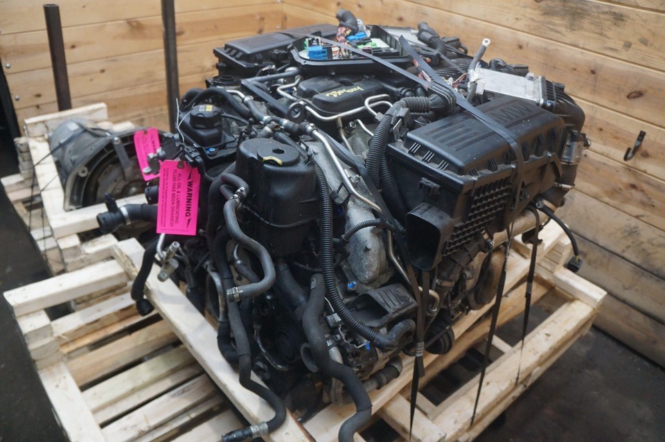6.0L Twin Turbo V12 N74 Engine Motor Dropout N74B60A 535hp BMW 760 F02 ...